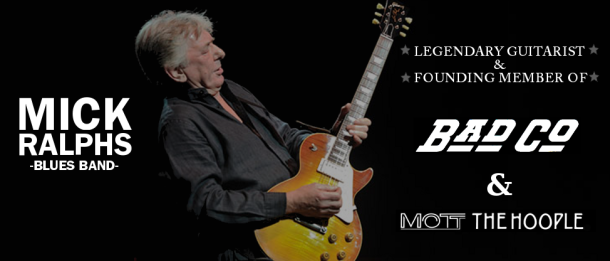 Mick Ralphs Blues Band Backstage - Mundell Music