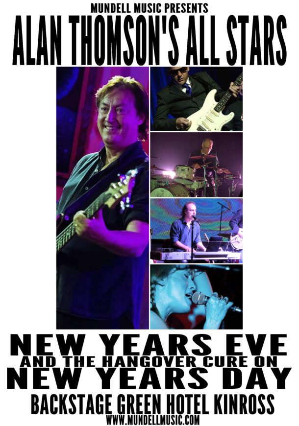 Alan Thomson's All Stars Return For NYE 2019 - Mundell Music