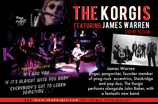 The Korgis Come To Backstage Kinross - Mundell Music