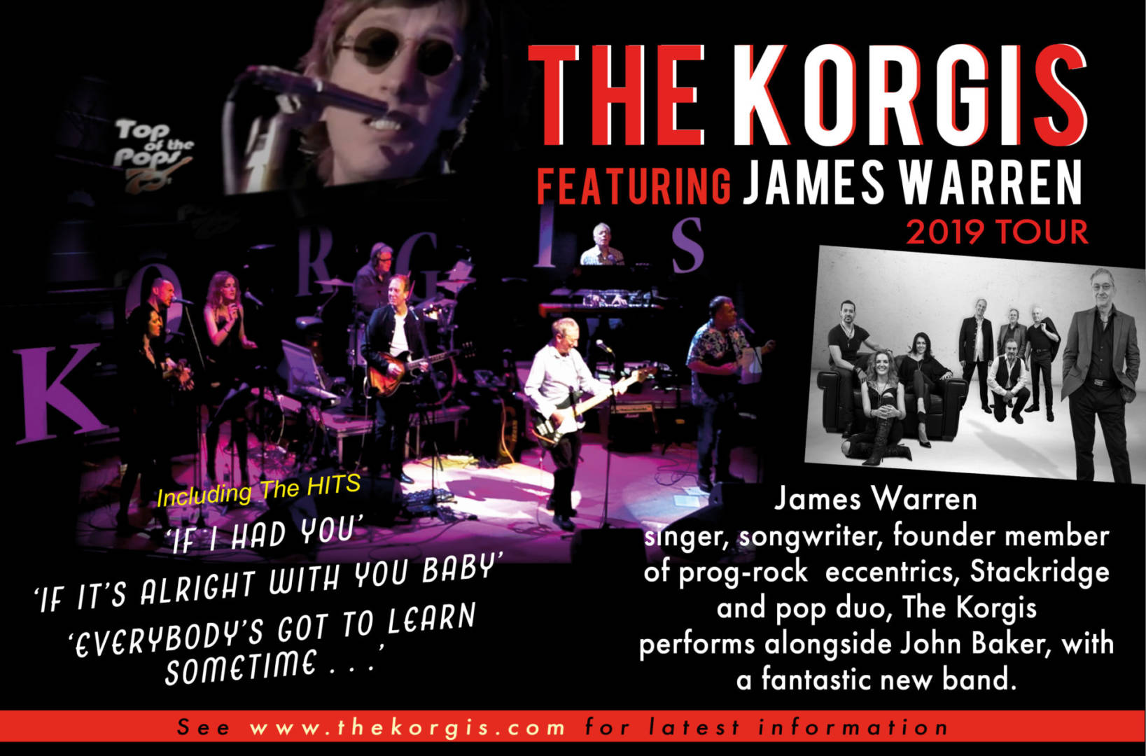 The Korgis Come To Backstage Kinross - Mundell Music